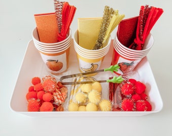 Sensory Bin Fruit - Etsy