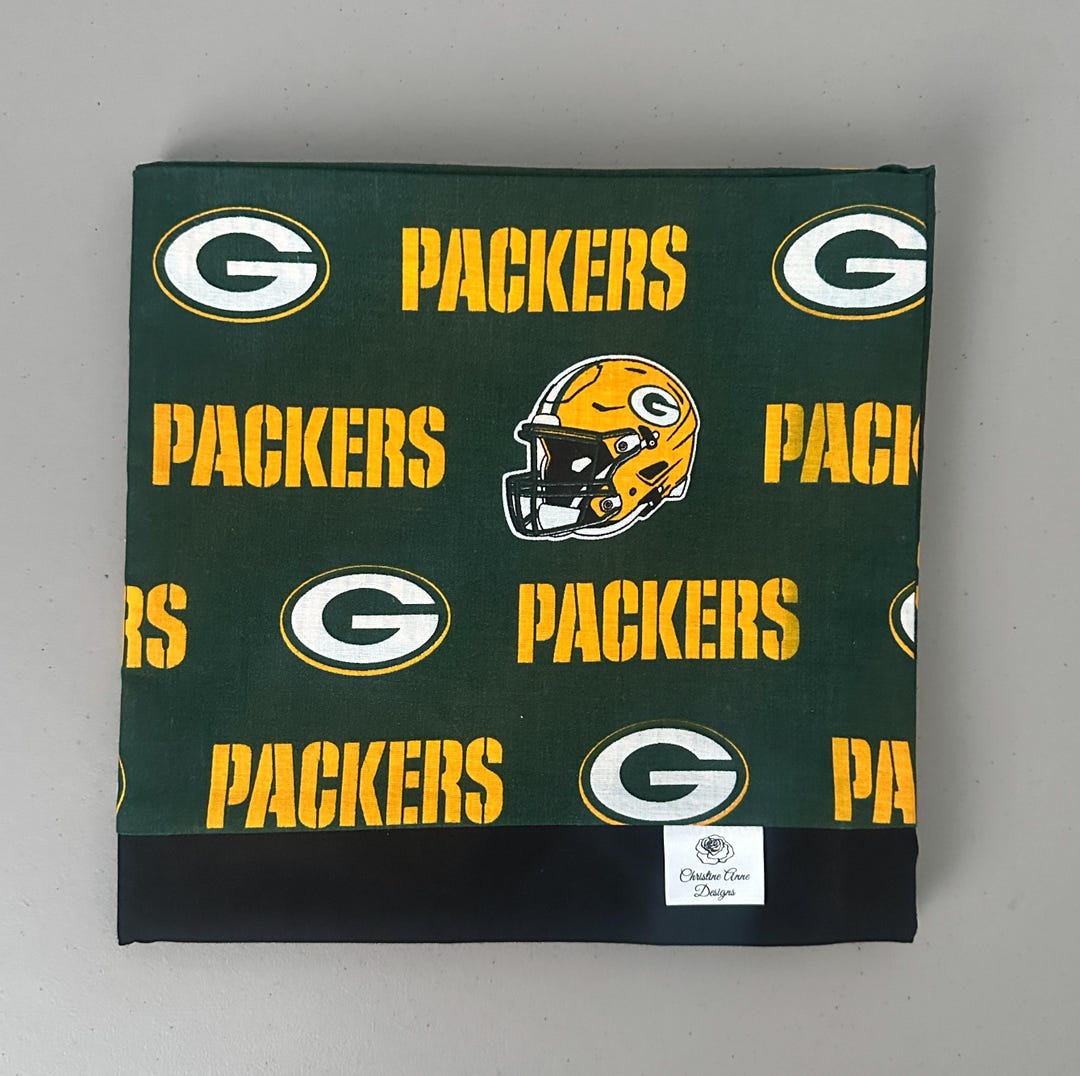 Green Bay Packers Simple Pattern Pillowcase - Etsy