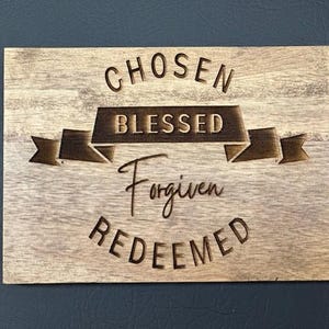 Wood Plaques | Sayings & Bible Verses | 5x7 Inch Solid Quality Wood ...