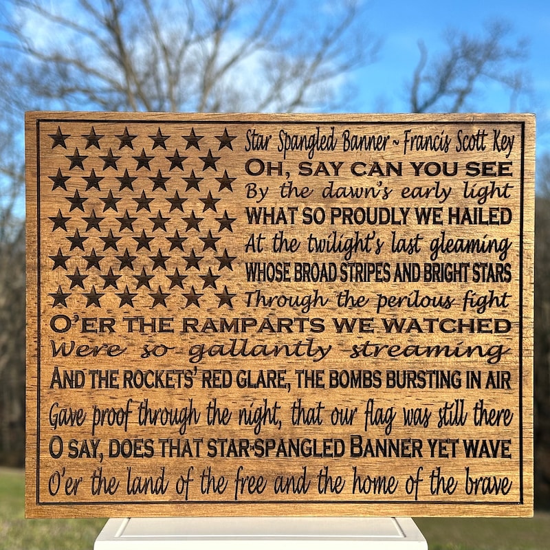 The National Anthem - Etsy