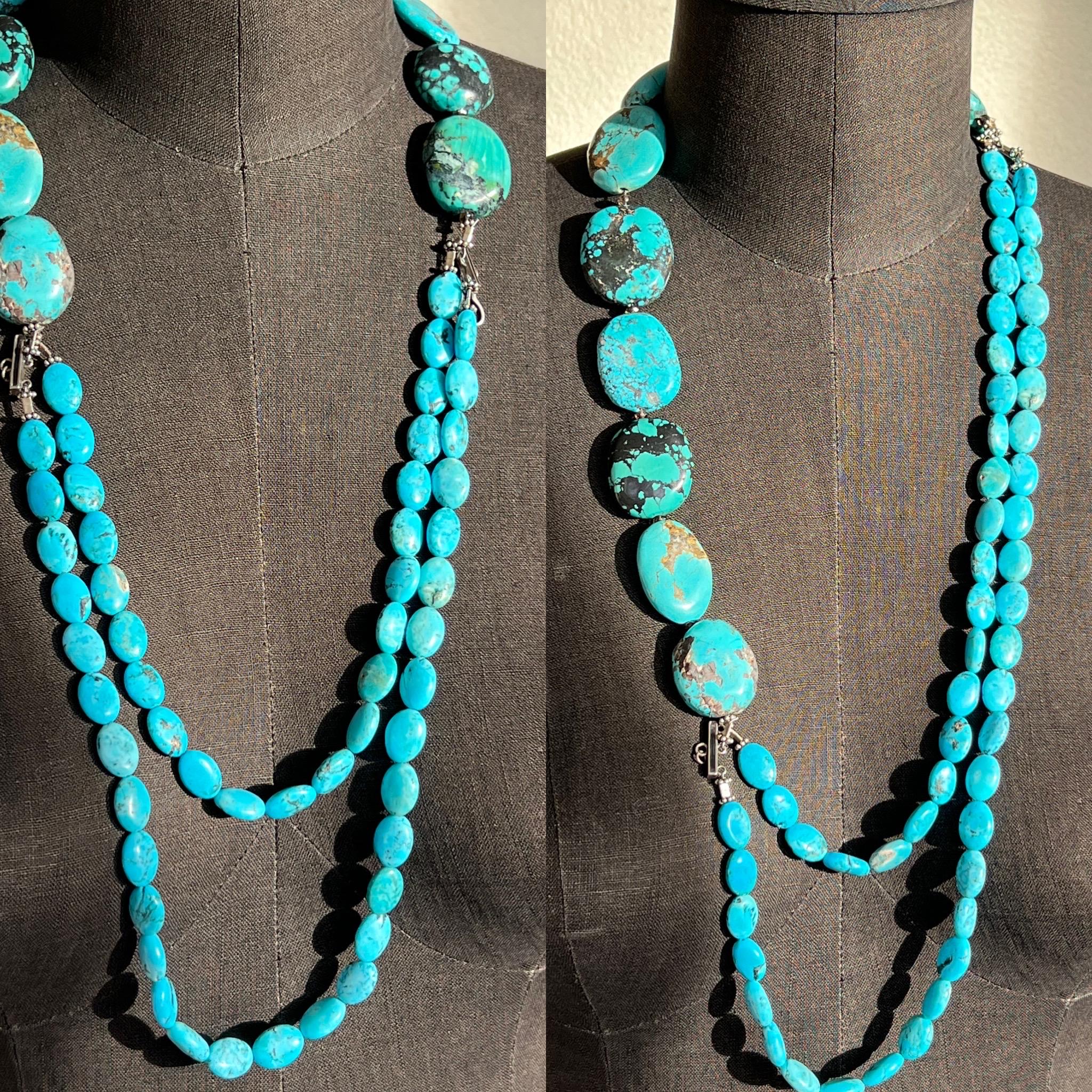 100gr Vintage Old Pawn Ethnic Sterling Silver Turquoise Coral ...