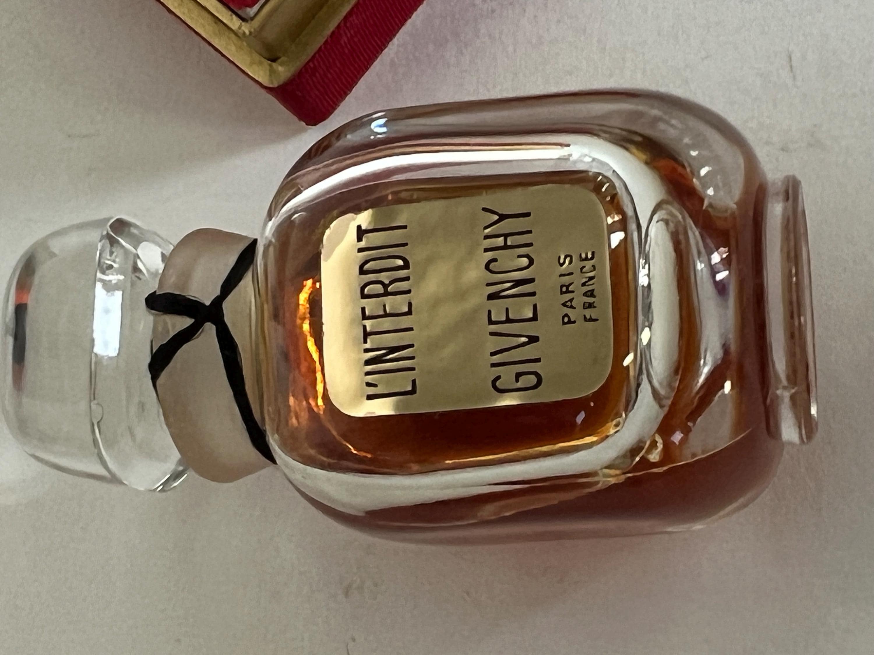 Vintage Givenchy L'interdit 1/2 Fl Oz 15 Ml Pure Perfume Parfum Extrait ...