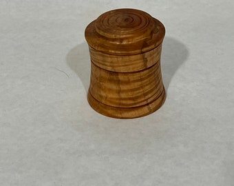 Small Turned Box - Etsy