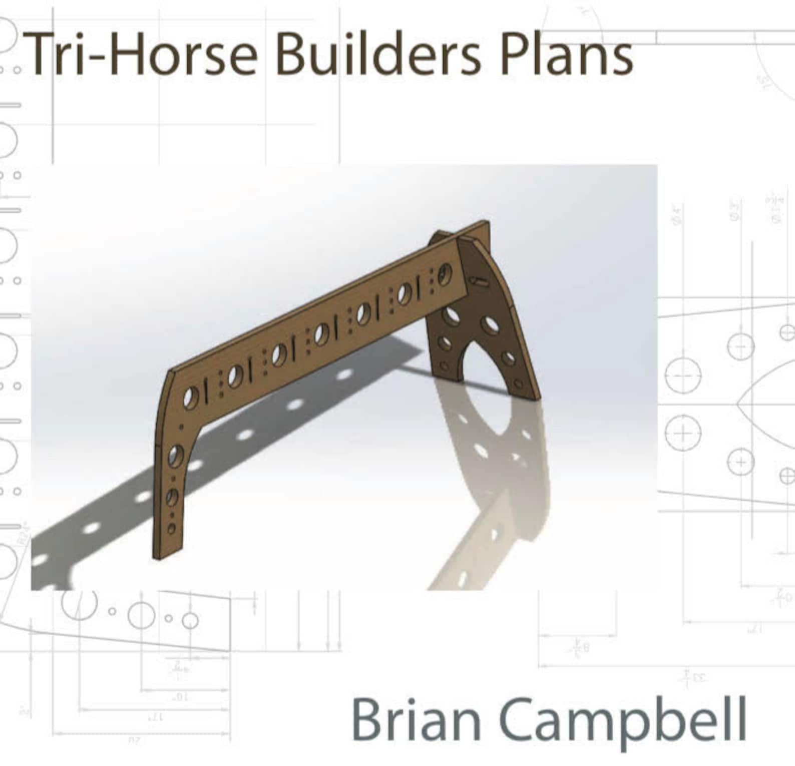 Tri-horse Work Station Plans - Etsy