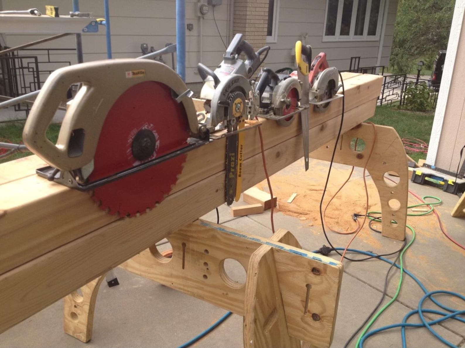 Tri-horse Work Station Plans - Etsy