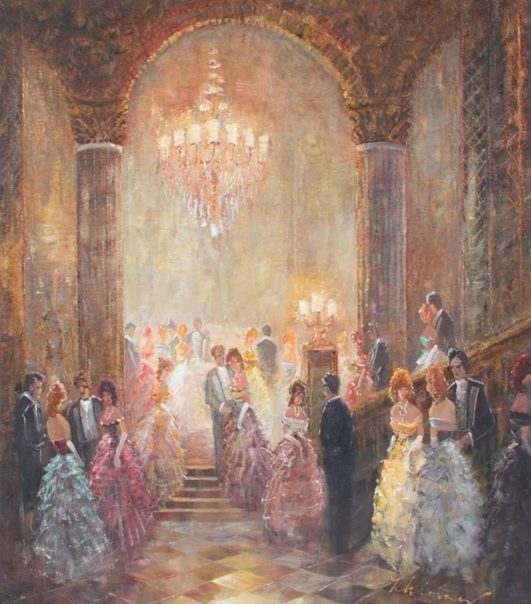 Ballroom PDF Cross Stitch Pattern - Etsy