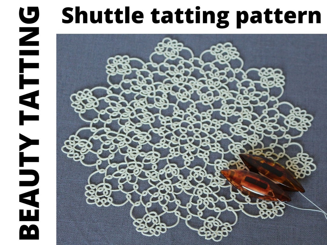 Doily Nr 2 Shuttle Tatting Pattern DIY PDF Digital Instant - Etsy