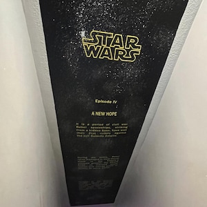 Star Wars Opening Crawl Stairway Ceiling DIE CUT Vinyl Decal - Etsy