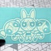 Powerpuff Thugs Car Decal | Cartoon Meme Laptop Sticker | Imposter ...