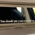 Hold on Tight, Spider Monkey Twilight Visor Mirror Vinyl Decal - Etsy