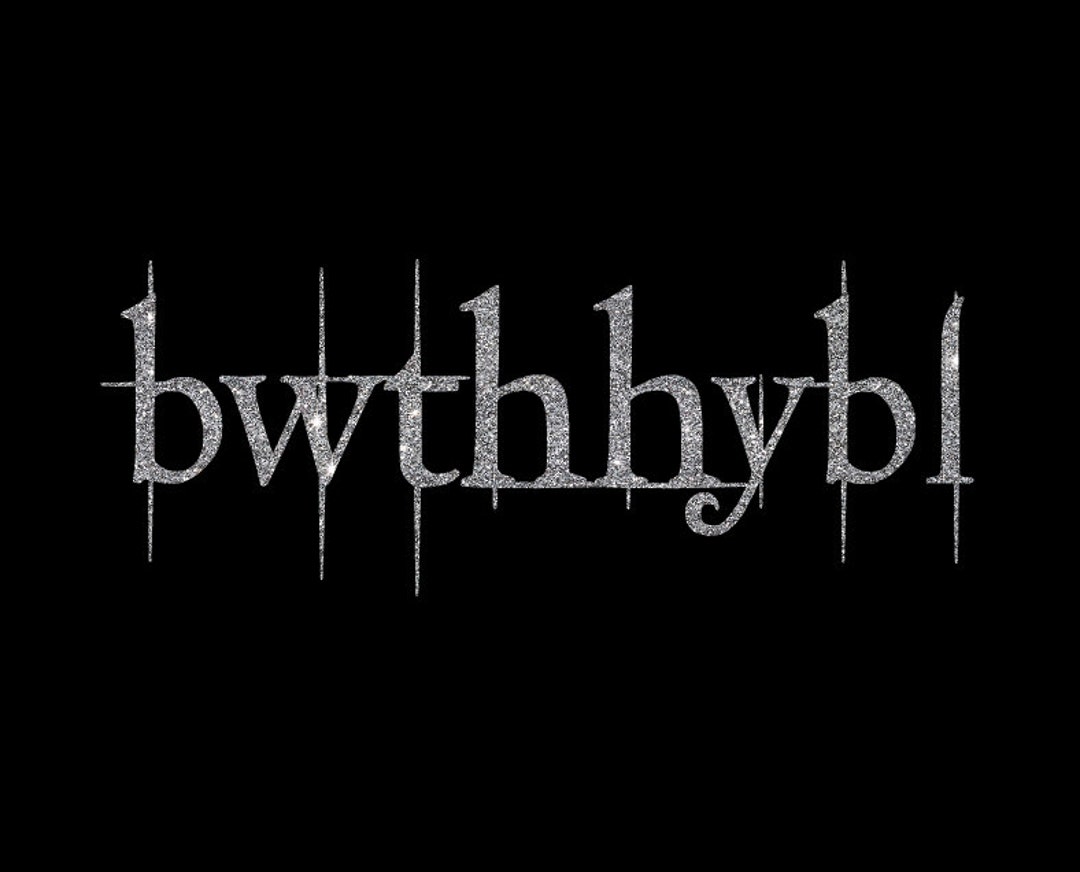 BWTHHYBL Twilight Decal - Etsy