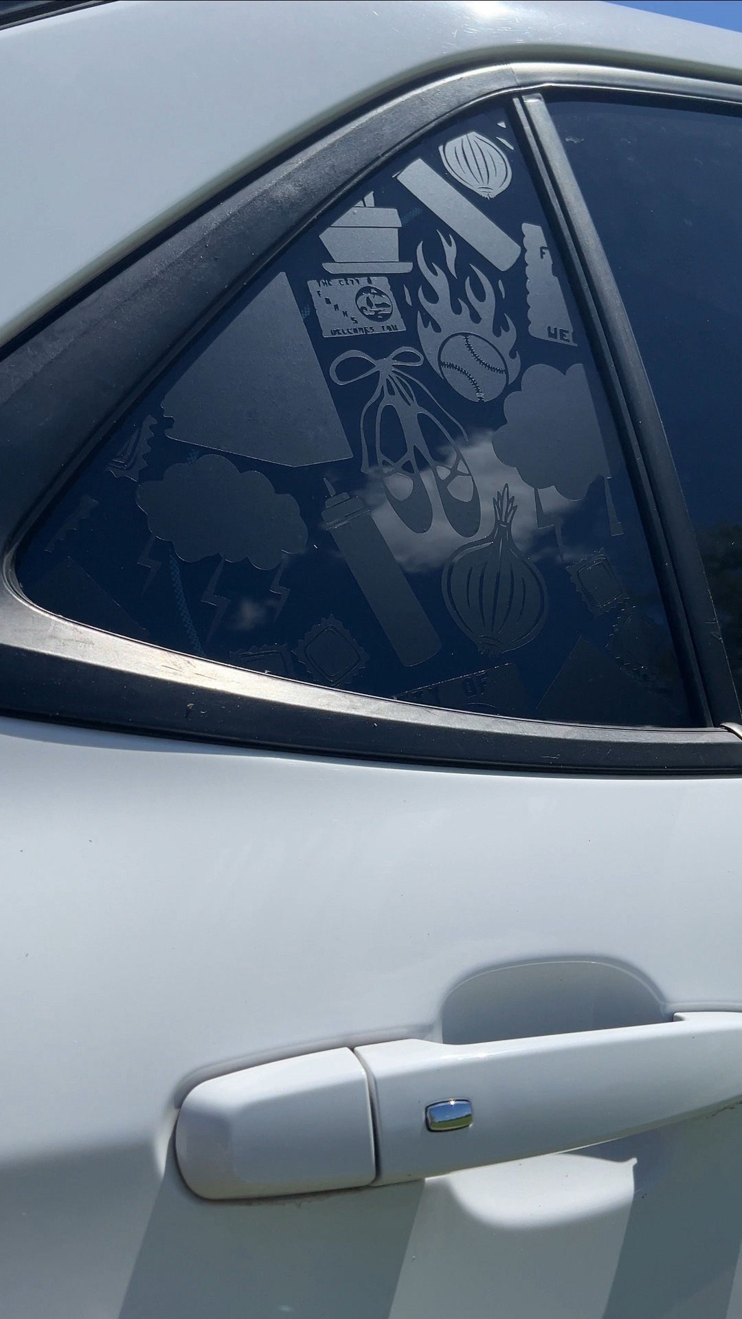 Twilight Iconography Quarter Window Vinyl Decal - Etsy