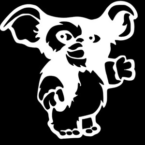 Gremlins Gizmo Vinyl Decal - Etsy