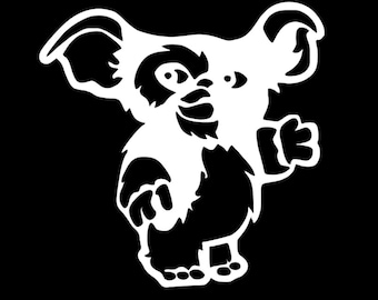 Cute 1980's Gremlins Movie Gizmo Adhesive Vinyl Decal for - Etsy