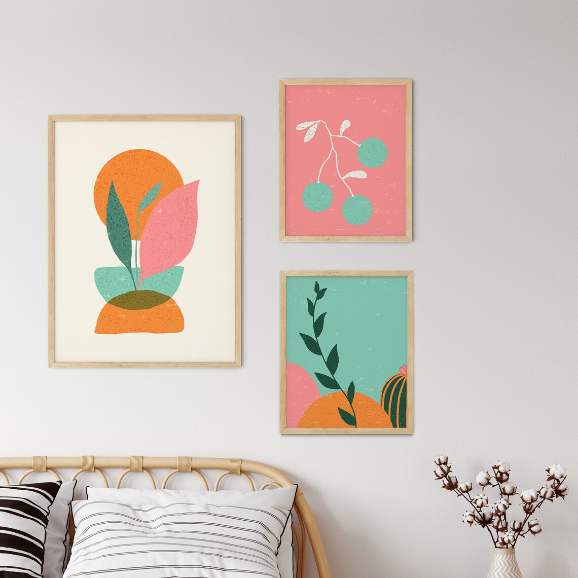 3 Piece Wall Art Printable Wall Art Abstract Prints - Etsy