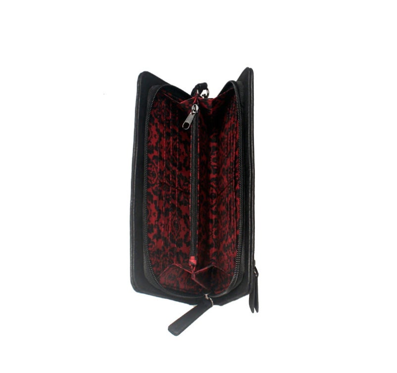 Gothic Women Wallet Large Capacity Goth Wallets Female Purse - Etsy