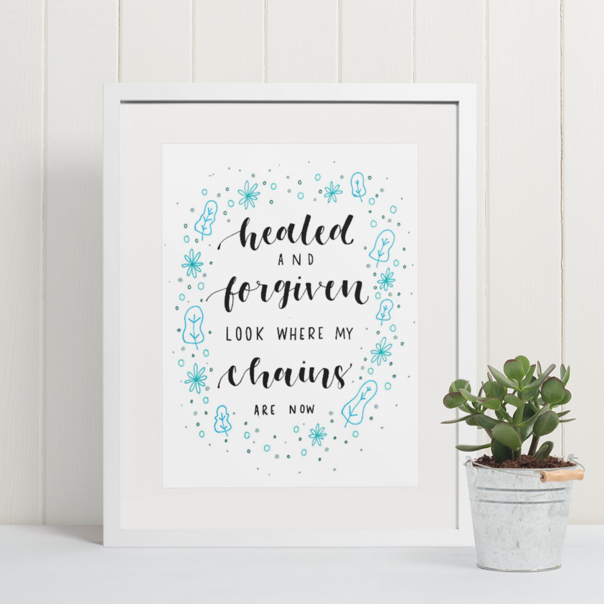 Office Bible Verse Nursery Bible Verse Scripture Print - Etsy