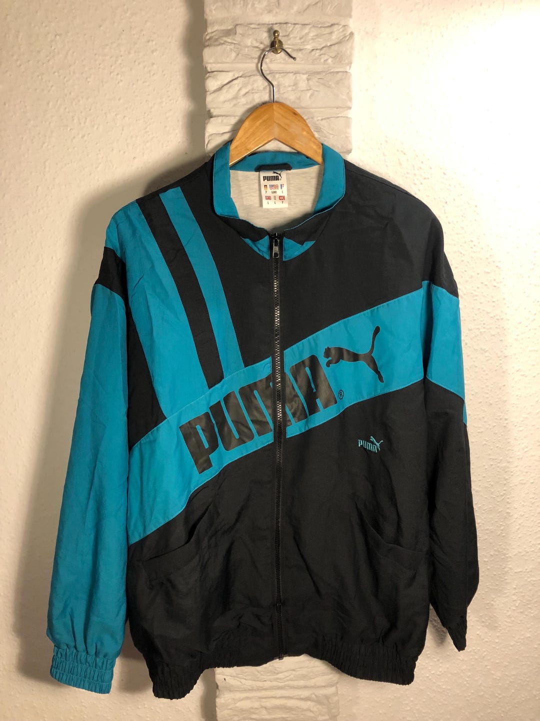 Vintage Puma Track Jacket Size M L, Retro - Etsy
