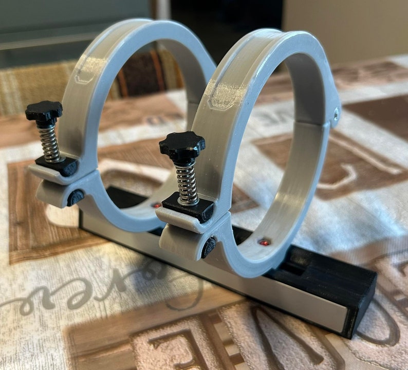 3D Print Files - Modifiable Telescope Tube Rings With Aluminium Rail ...