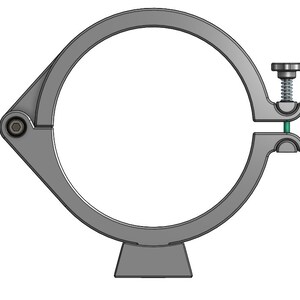 3D Print Files - Modifiable Telescope Tube Rings With Aluminium Rail ...