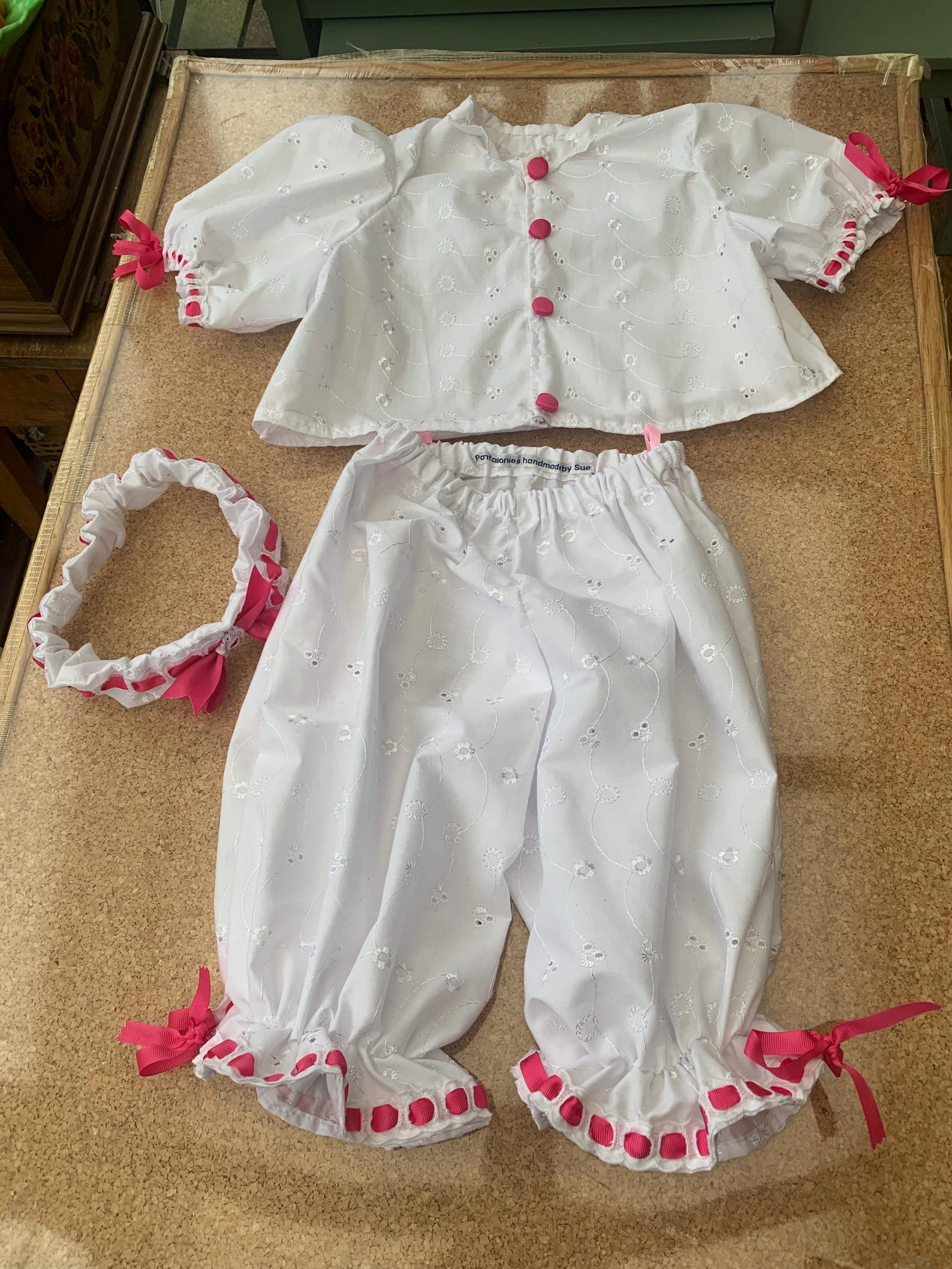 Pantaloon With Matching Top and Hair Band - Etsy