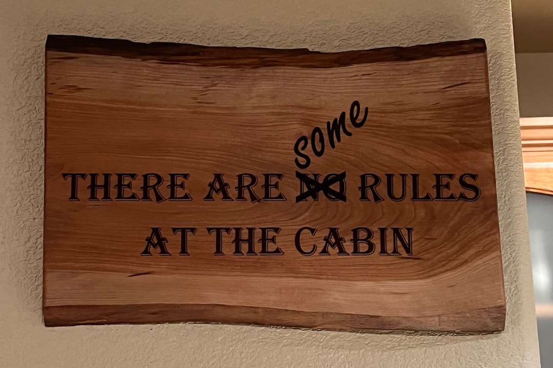 Custom Live Edge Signs - Etsy