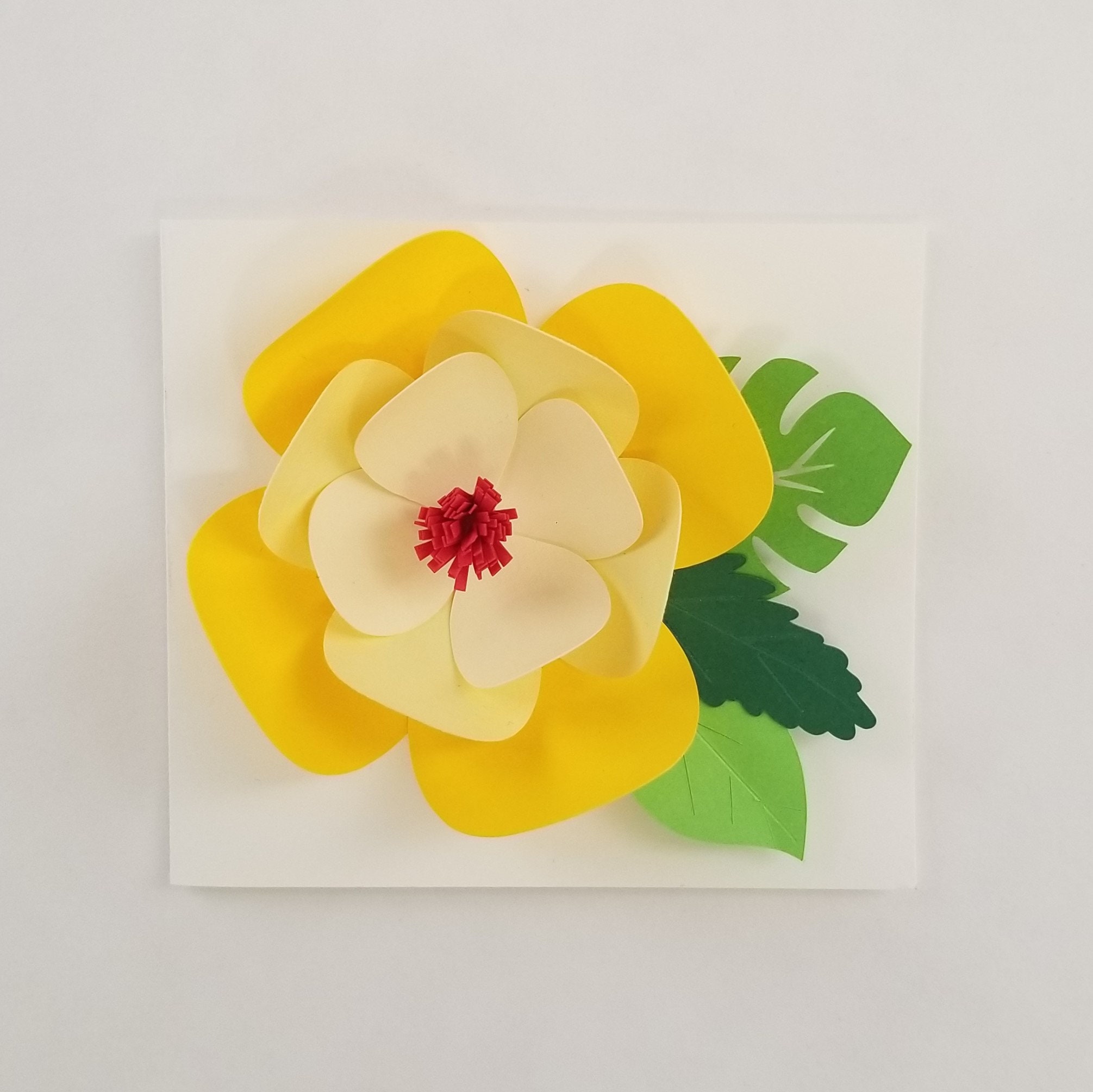 Ombre 3D Flower Cards, Handmade Spring Themed Cards - Etsy