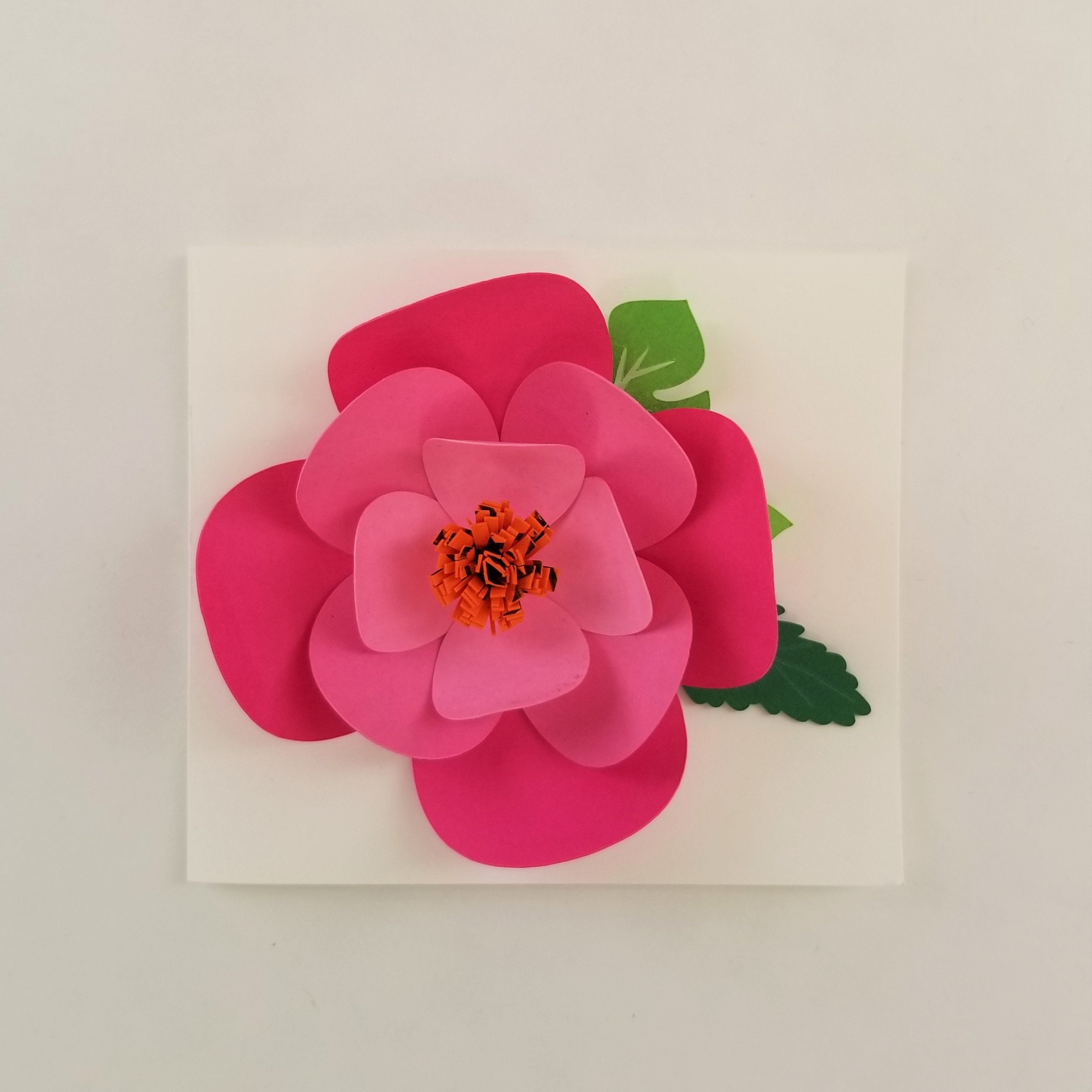 Ombre 3D Flower Cards, Handmade Spring Themed Cards - Etsy