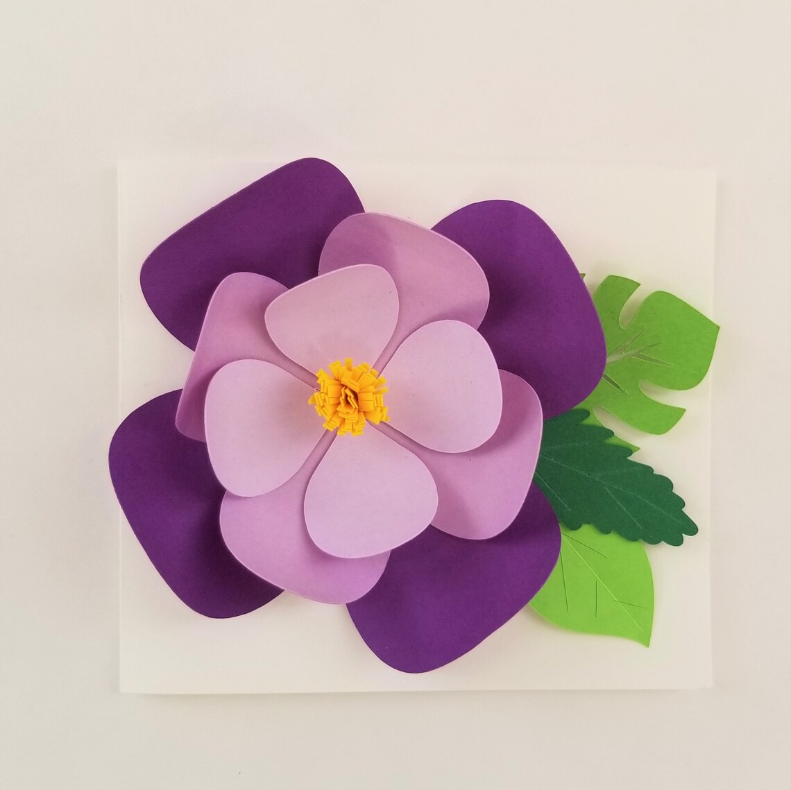 Ombre 3D Flower Cards Handmade Spring Themed Cards - Etsy