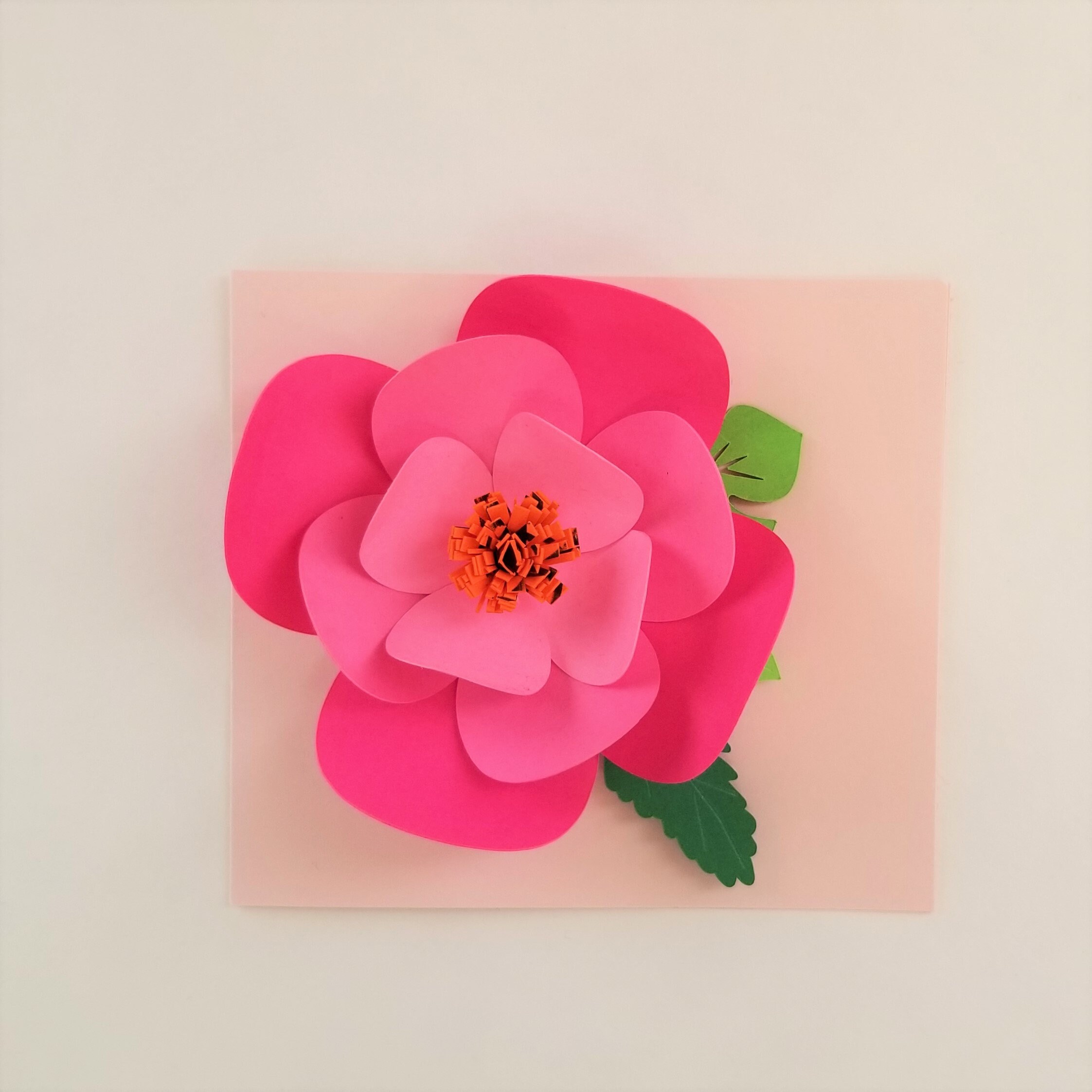 Ombre 3D Flower Cards, Handmade Spring Themed Cards - Etsy