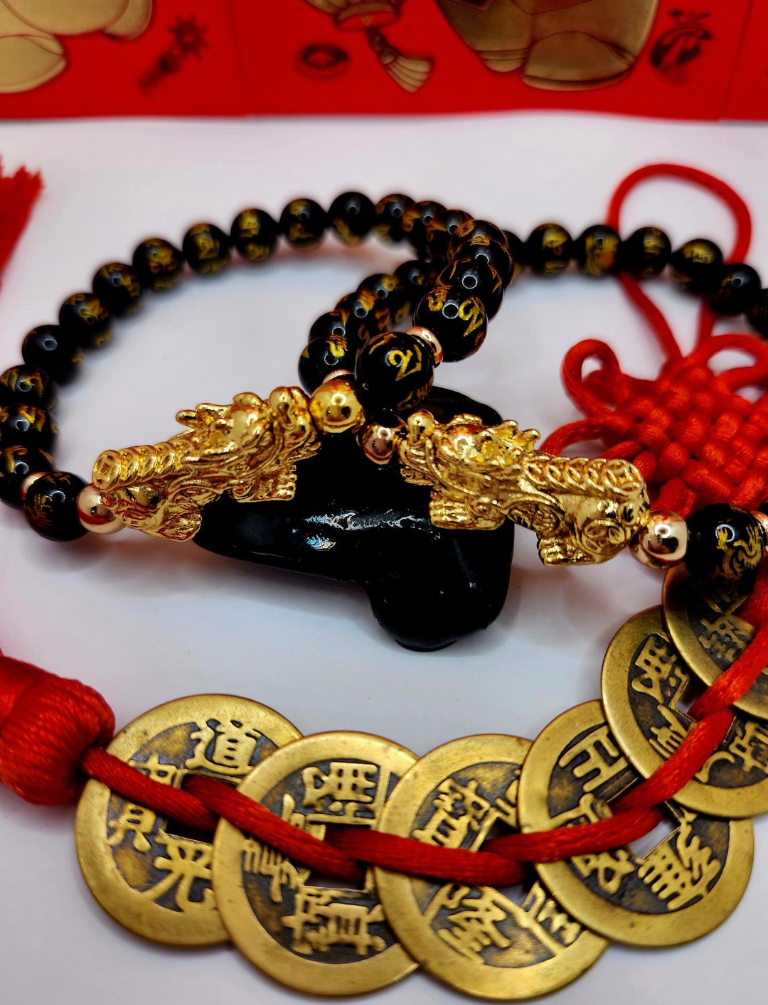 Chinese Golden Dragon Bracelet That's Perfect to Give as a Gift for the ...