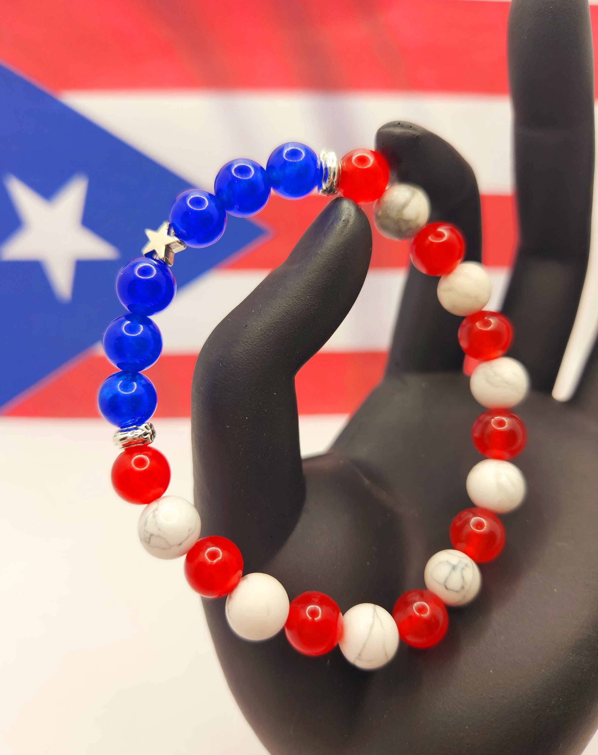 Puerto Rican Gemstone Bracelet That's Perfect to Wear at Carnival. Bead ...
