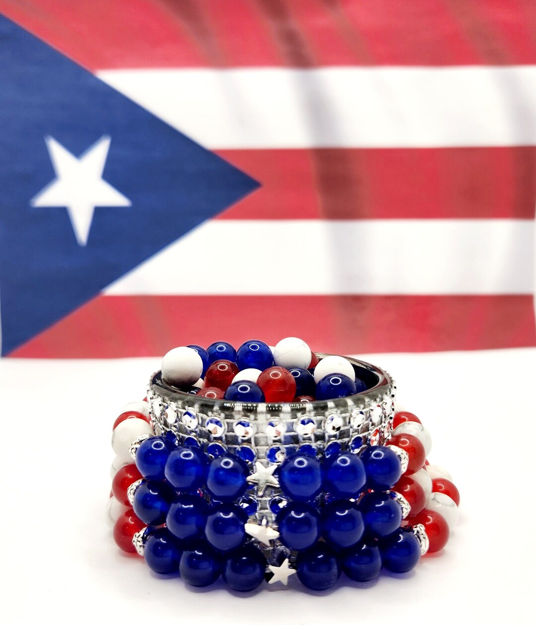 Puerto Rican Gemstone Bracelet That's Perfect to Wear at Carnival. Bead ...