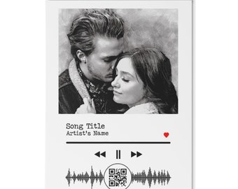 Qr Code Song Plaque - Etsy