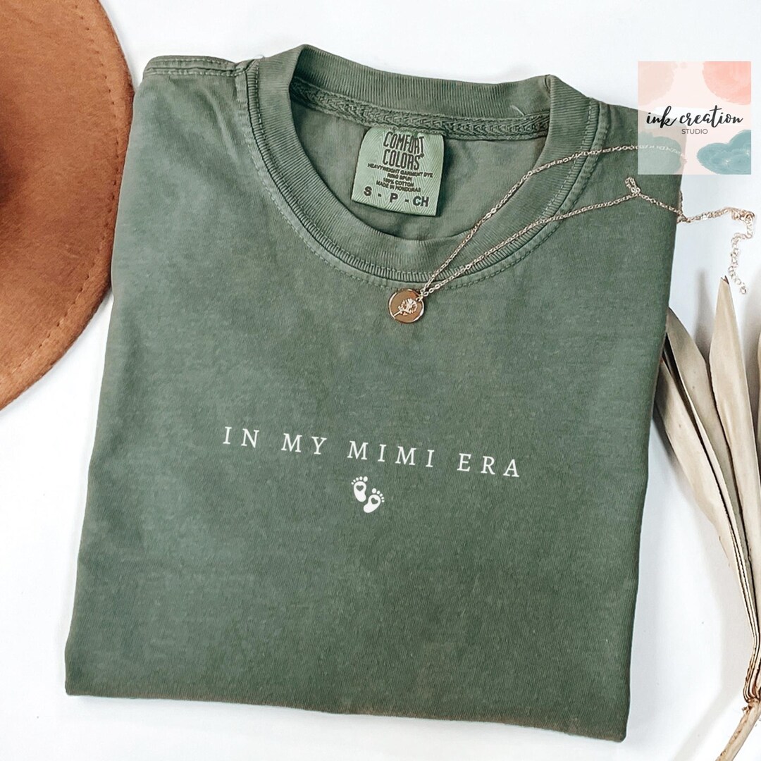 Mimi Comfort Colors Shirt, in My Mimi Era Shirt, Mimi Tops Tees, Mimi ...