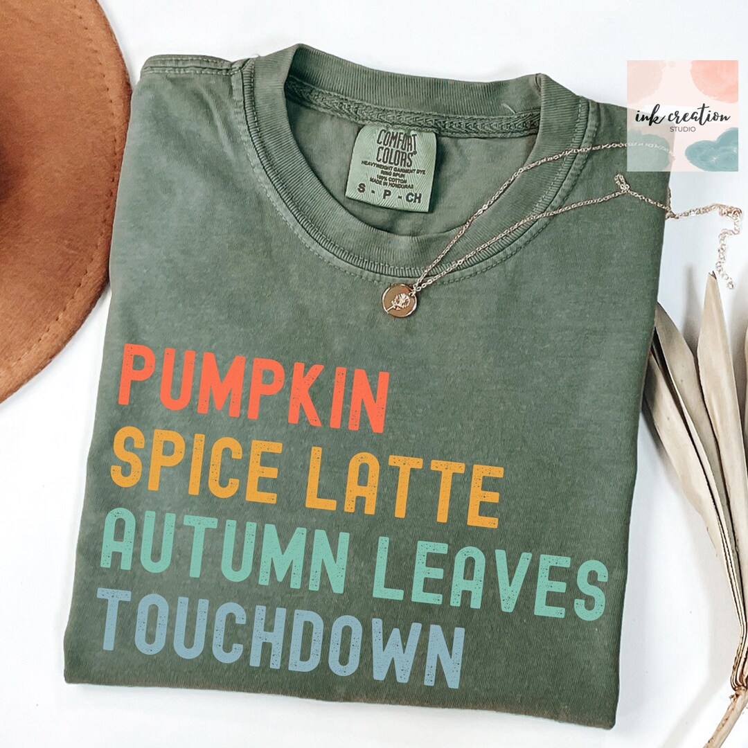 Fall Football Coffee Comfort Colors Shirt, Football Season Shirt for ...