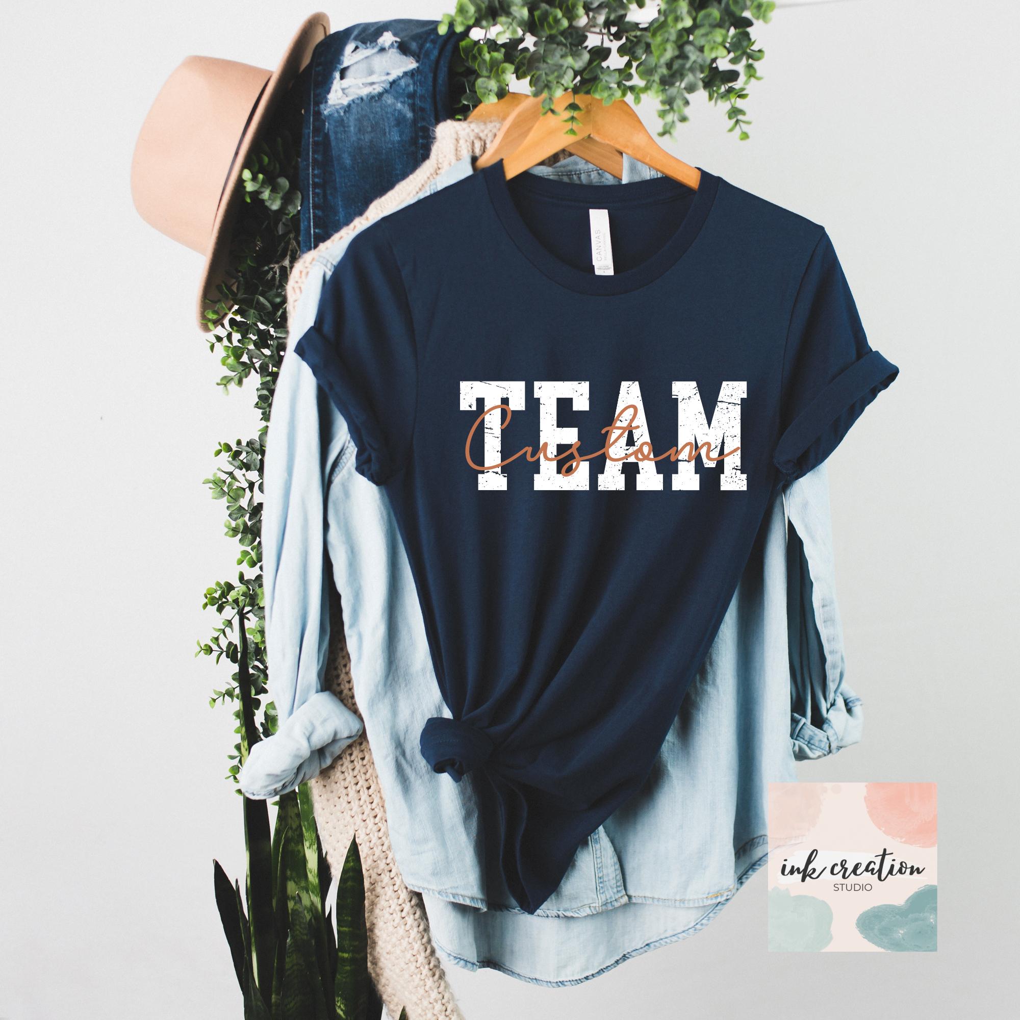 Custom Team Name Shirt, Custom Teammate Shirt, Work Team Shirt, Company ...