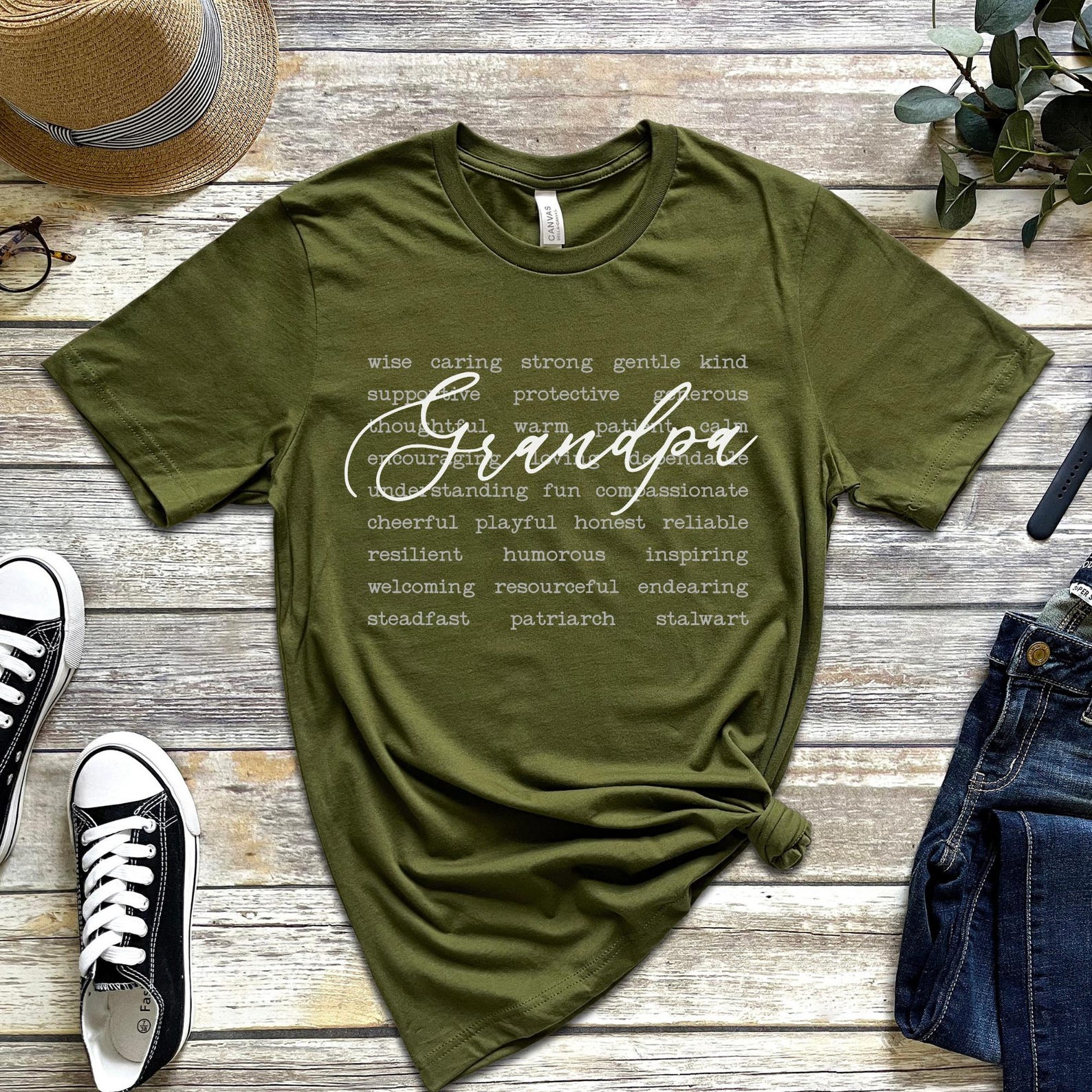 Grandpa Shirt, Grandfather Shirt, Grandpa Christmas Shirt, Fathers Day ...