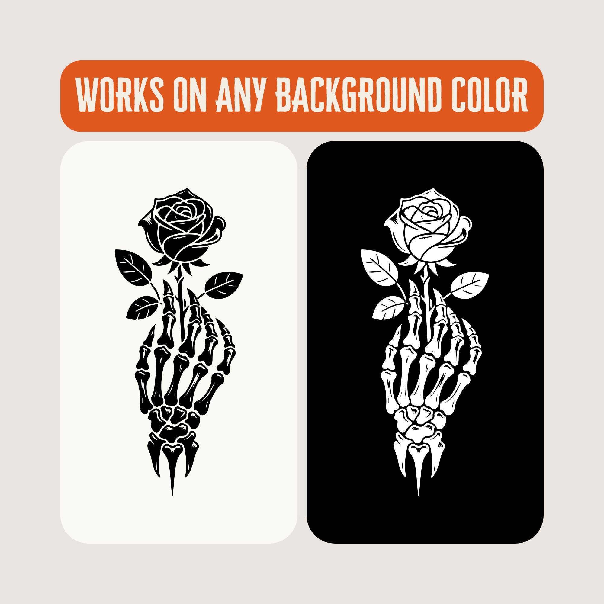 Free Spirit Gothic Tattoo Design SVG File for Print & Cut, Western ...