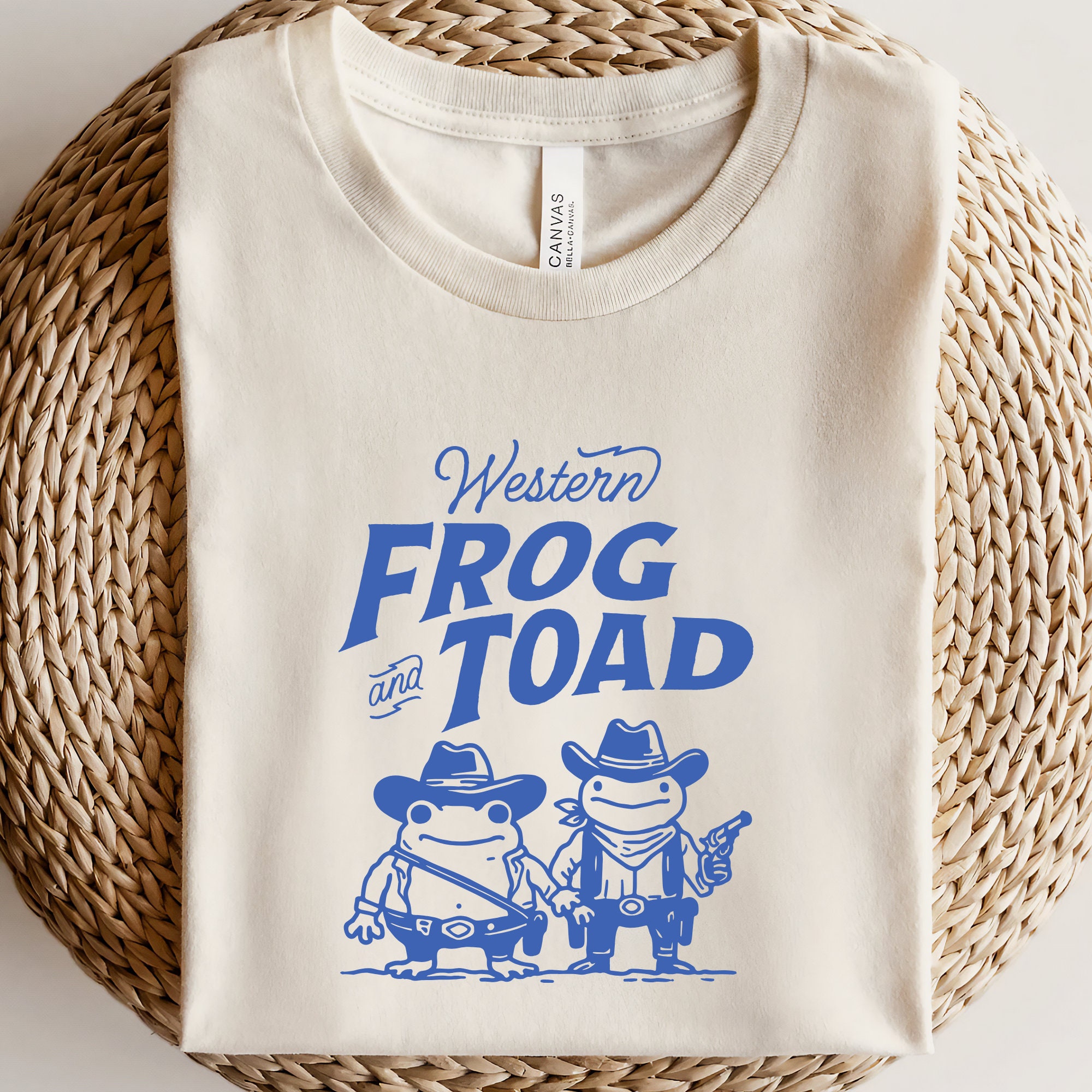 Western Cowboy Frog and Toad SVG File Print & Laser Cut, Vintage Frog ...