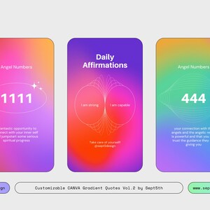 Canva Aura Gradient Quotes, Aesthetic Gradient Quotes, Customizable ...