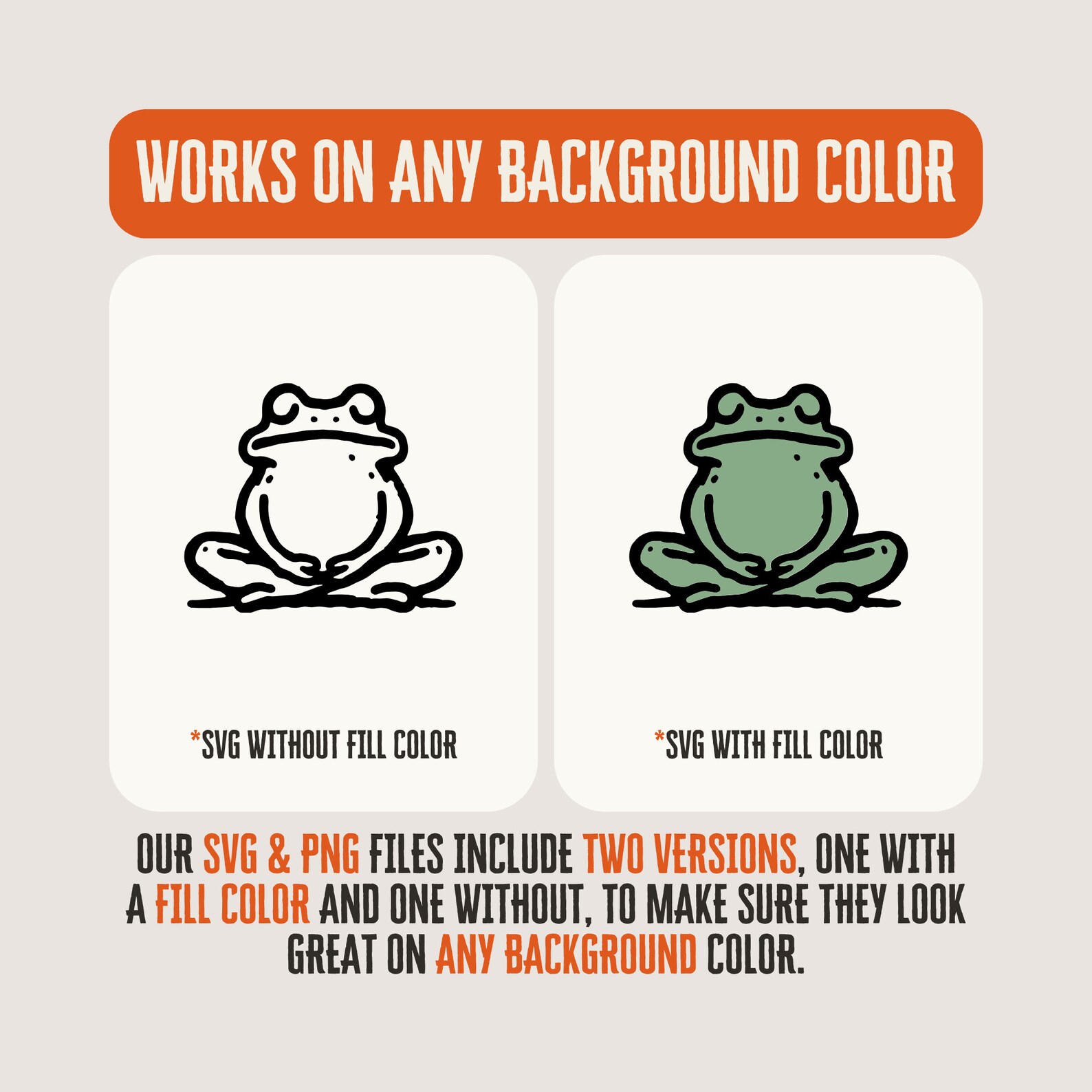 Customized Funny Meditating Frog SVG File for Print & Cut, Badly Drawn ...