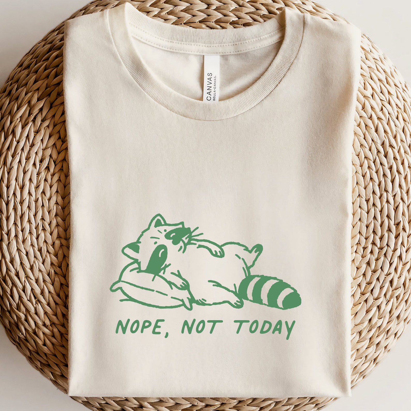 Funny Tired Raccoon SVG PNG for Embroidery & Laser Cut and Print, Retro ...