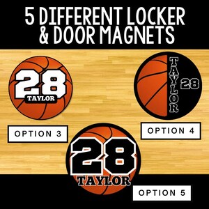 Editable Basketball Locker Printable Cutout Sign Locker Decoration Team ...