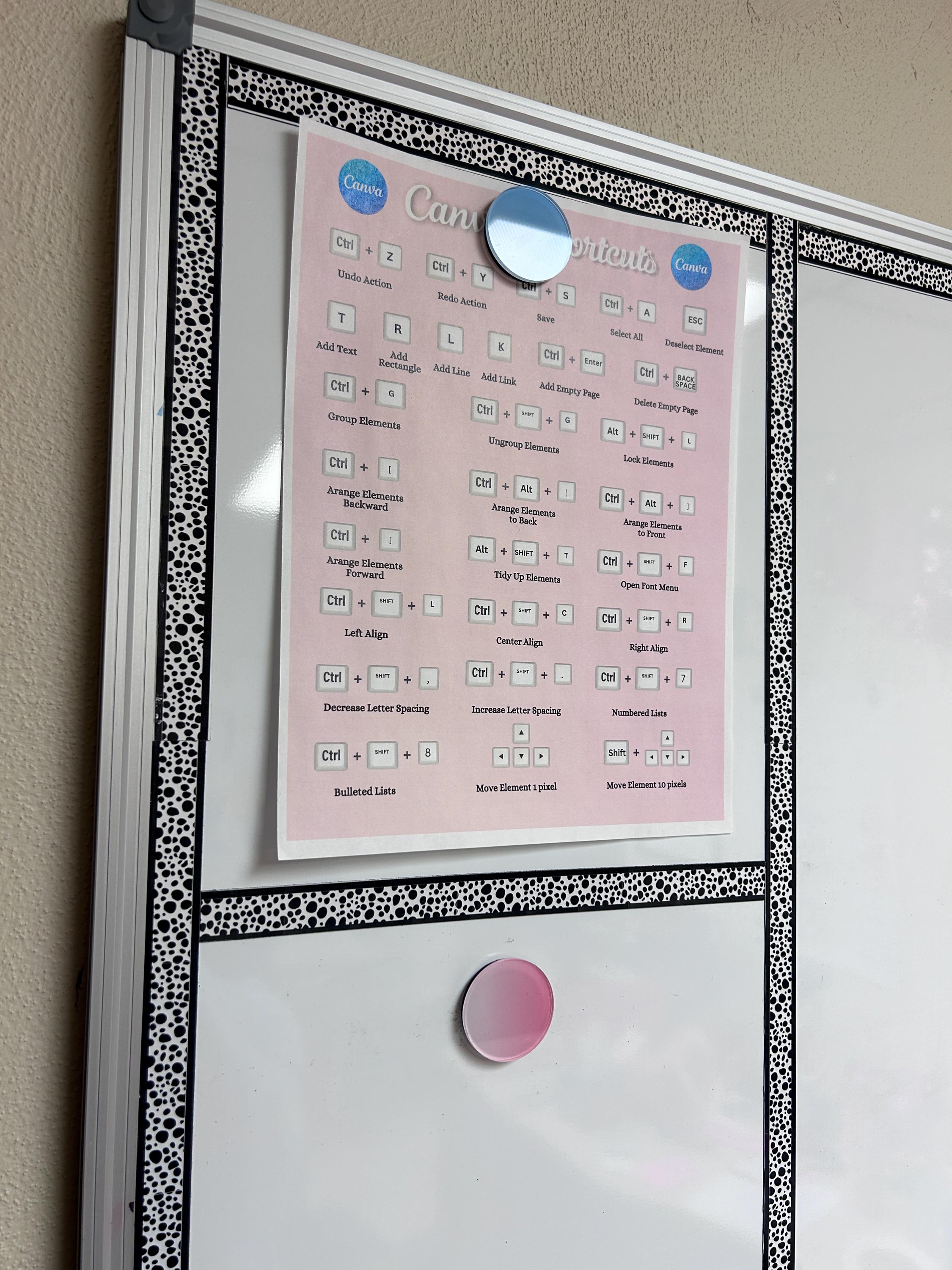 Whiteboard Border Magnets | Classroom Magnet | Teacher Organization ...