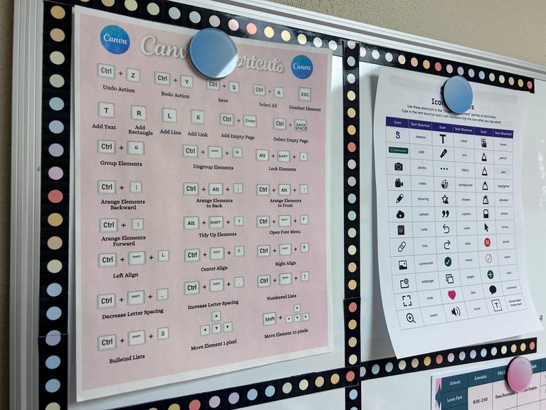 Whiteboard Border Magnets | Classroom Magnet | Teacher Organization ...