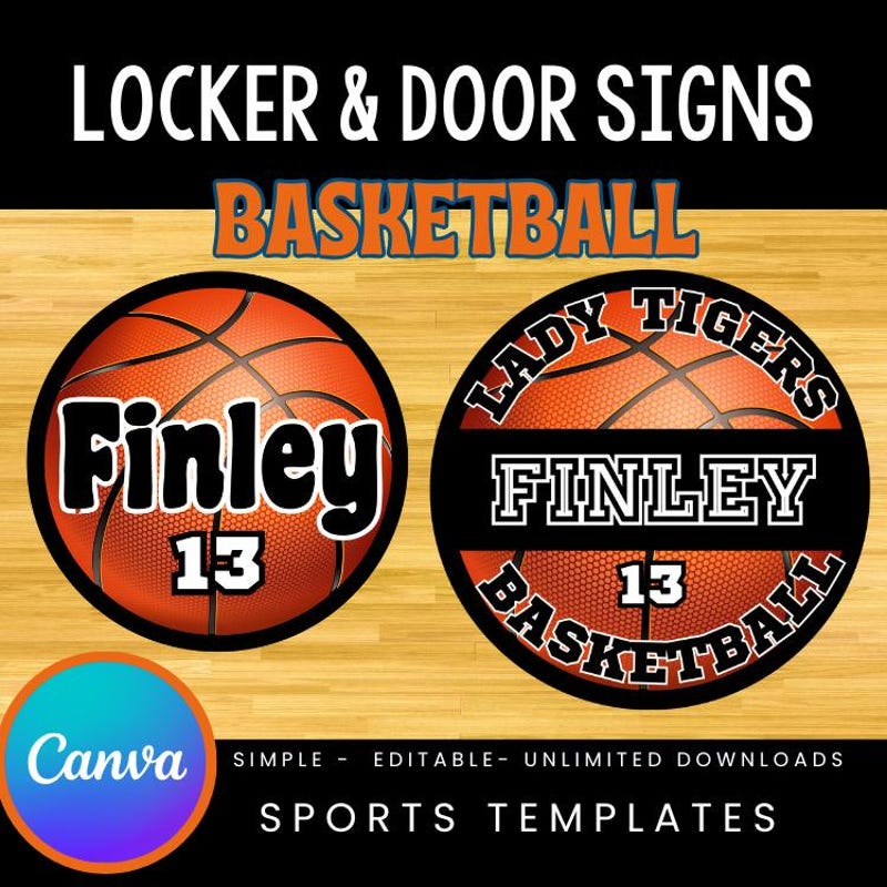 Basketball Sign - Etsy