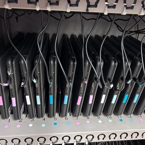 Classroom Laptop Label for Organization | Color Coded Labels Chromebook ...