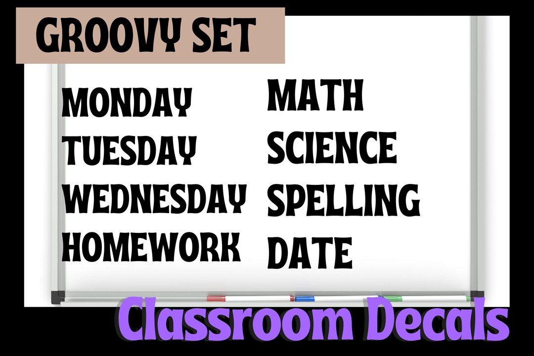 Classroom Labels | Classroom Schedule Labels | Whiteboard Labels ...