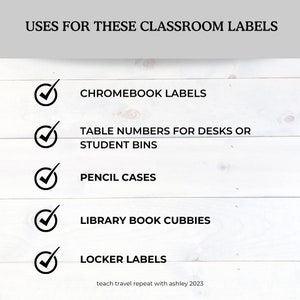 Classroom Label Numbers | Classroom Number Dots | Chromebook Labels ...